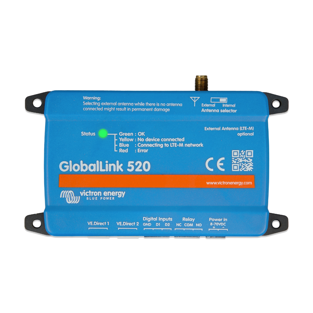 System monitoring Victron GlobalLink 520 – Toosolar
